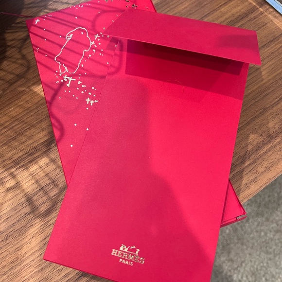 Hermes | Holiday | Hermes Luna New Year Red Packet Envelopes | Poshmark